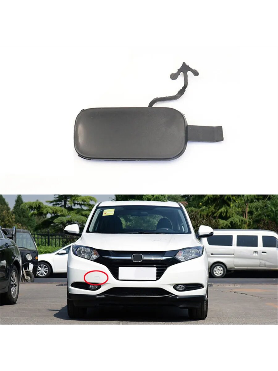 1ШТ Крышка Буксировочного Крюка Переднего Правого Бампера Автомобиля Для Honda HR-V 2016-2018