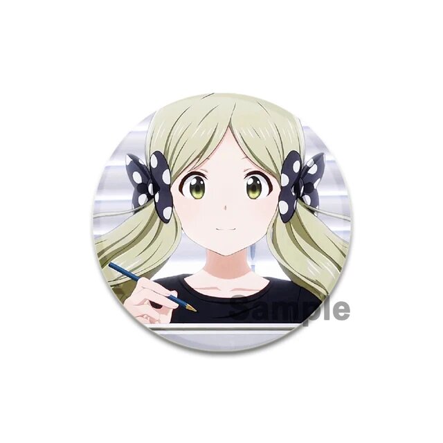 ТВ аниме Idolmaster: миллионов живых! Брошь ручной работы для одежды, мультяшный значок, украшение для рюкзака, ювелирные аксессуары, подарки