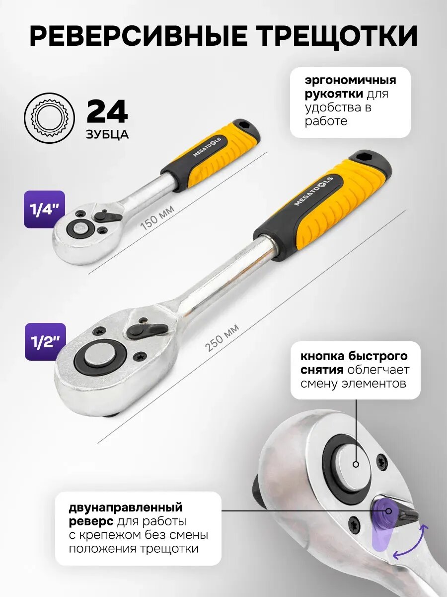 Набор инструментов для автомобиля 115 предметов