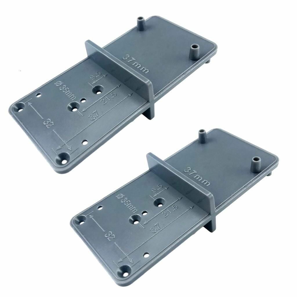 Шаблон для сверления петель, Серый