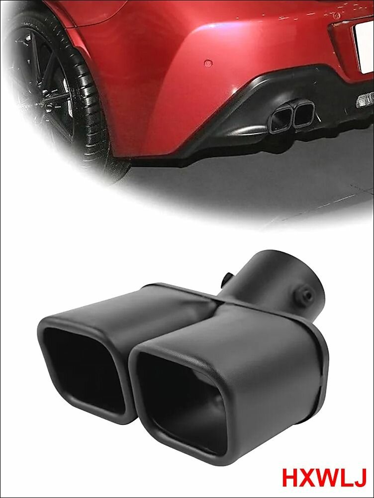 Насадка на глушитель, диаметр 60 мм, длина 180 мм арт. ET048