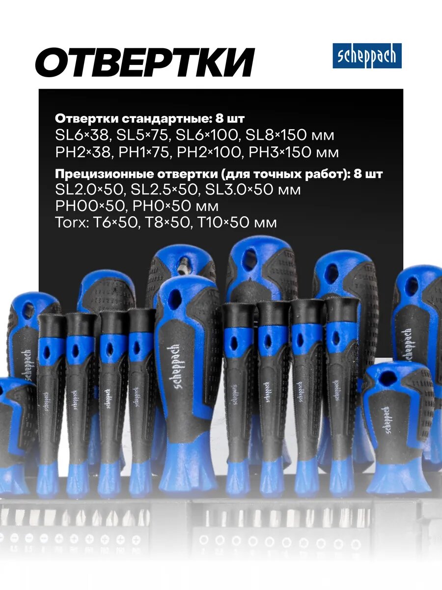 Набор отверток и бит 37 предметов