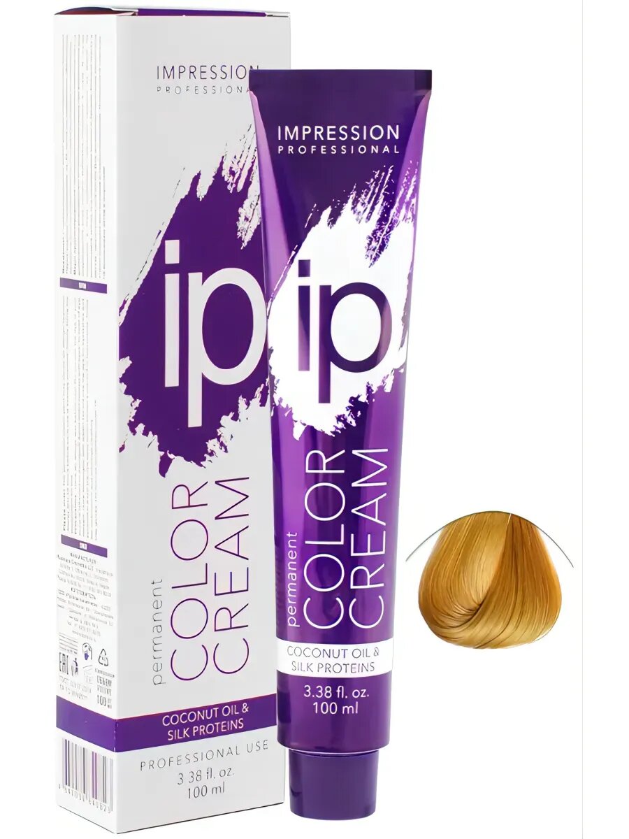 Стойкая крем-краска тон "Очень светлый блонд золотистый 9.3"