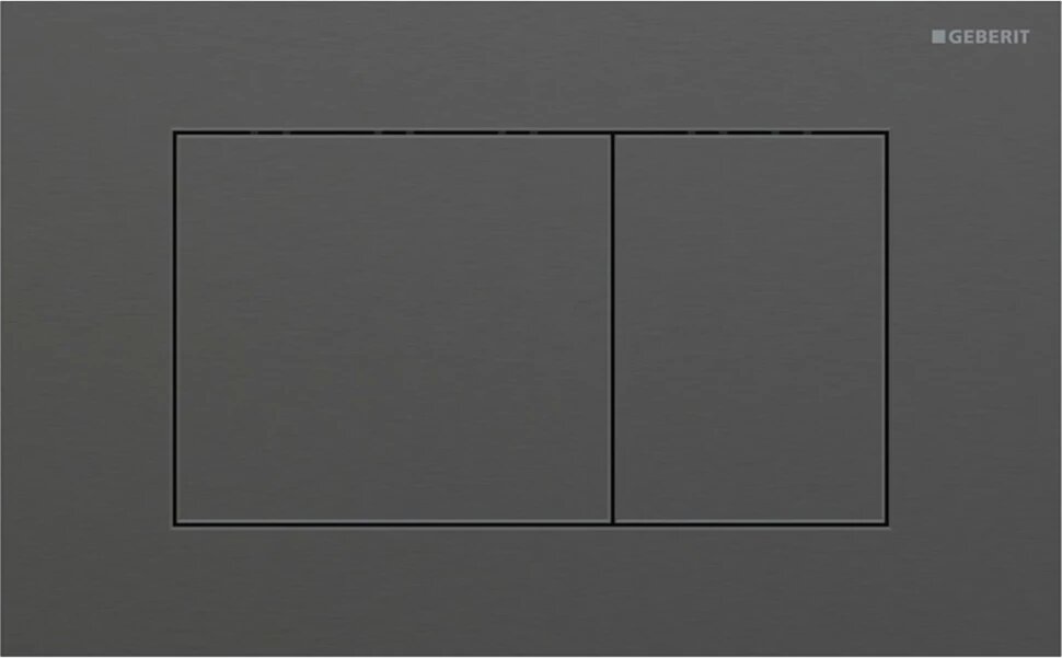 Кнопка смыва Geberit Sigma 40 115.629. QD.1 для инсталляции, черный хром матовый
