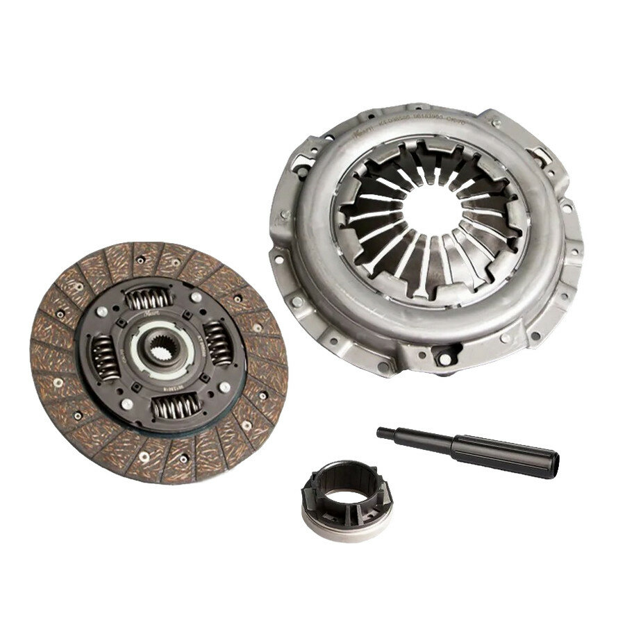 Комплект сцепления в сборе для Daewoo Nexia, Lanos (Дэу Нексия и Ланос) с ДВС 1.5 8V SOHC (KRAFT)