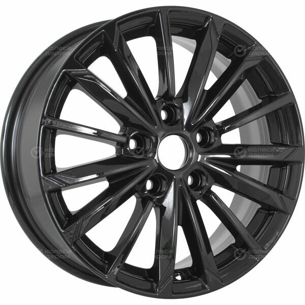 Колесный литой диск KHOMEN KHW1611 (ZV 16_DFM 580) R16x6.5 5x110 ET45 CB67.1 Black
