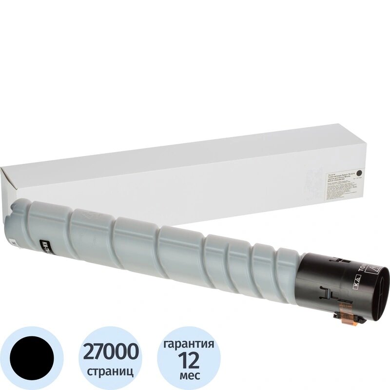 Тонер-картридж Retech TN-321K чер. для Konica Minolta C224/284/364