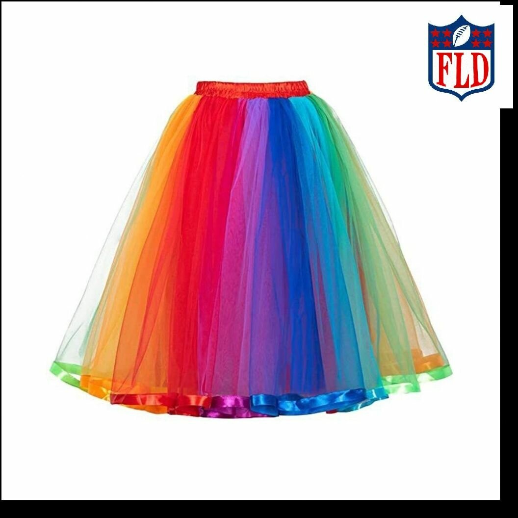 Радужная пачка из фатина для женщин эксклюзивный модельный ряд