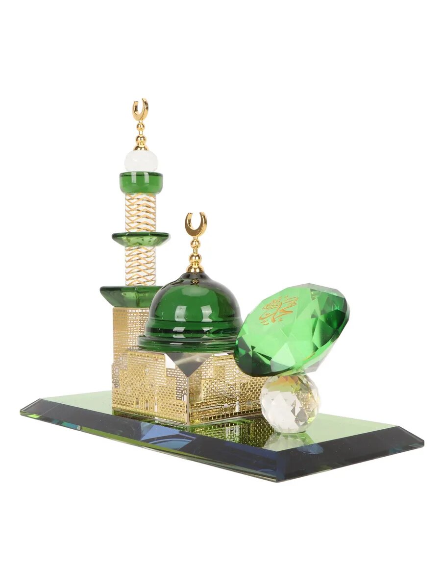 Купол мечети орнамент кристалл мусульманское здание фигурка