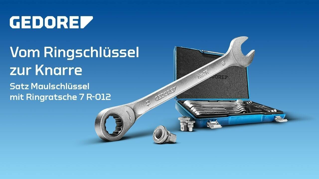 Набор ключей гаечных GEDORE 2297442, 8-19 мм, 12шт