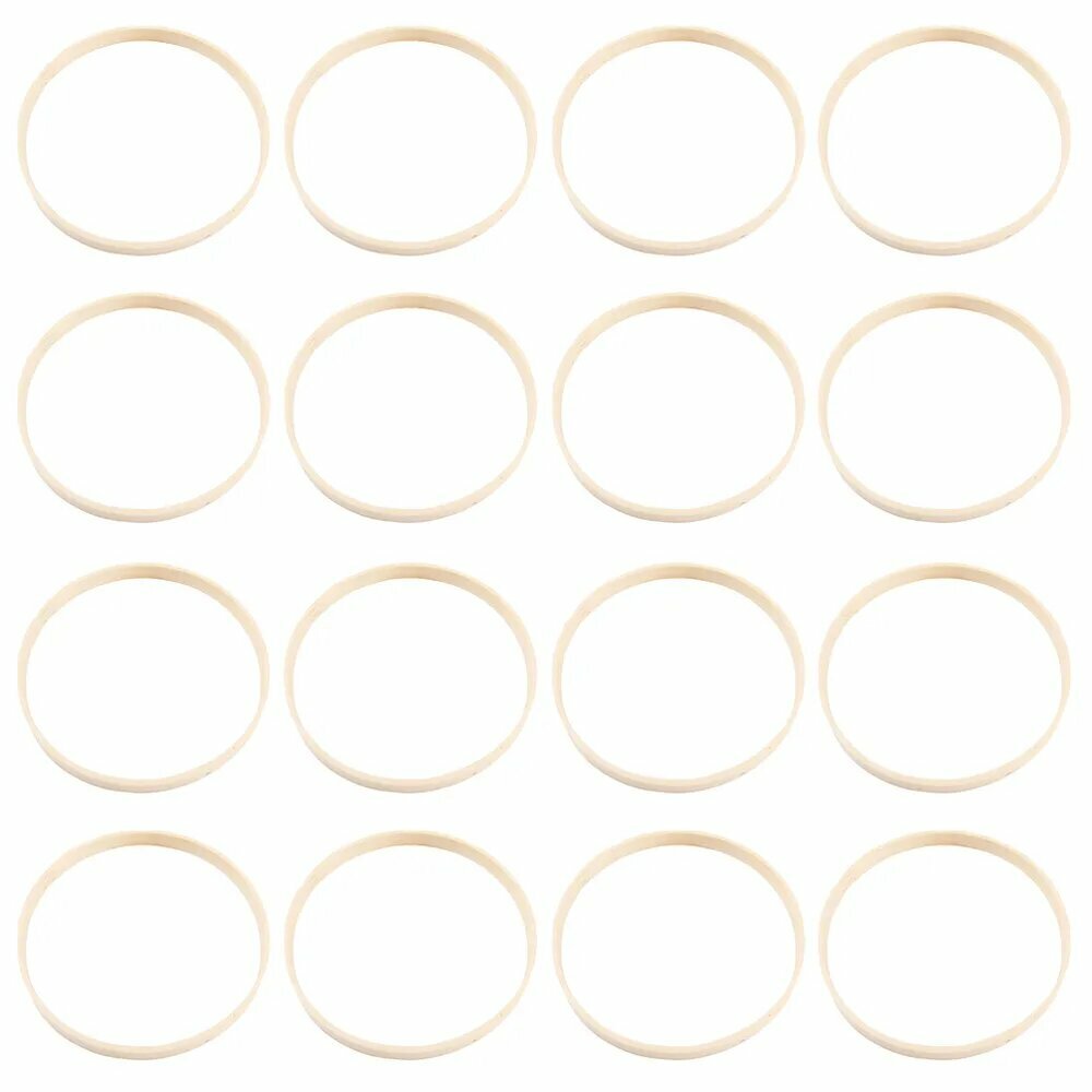 Круглое деревянное бамбуковое кольцо 20 см для ловцов снов, 20 шт, для творческих поделок