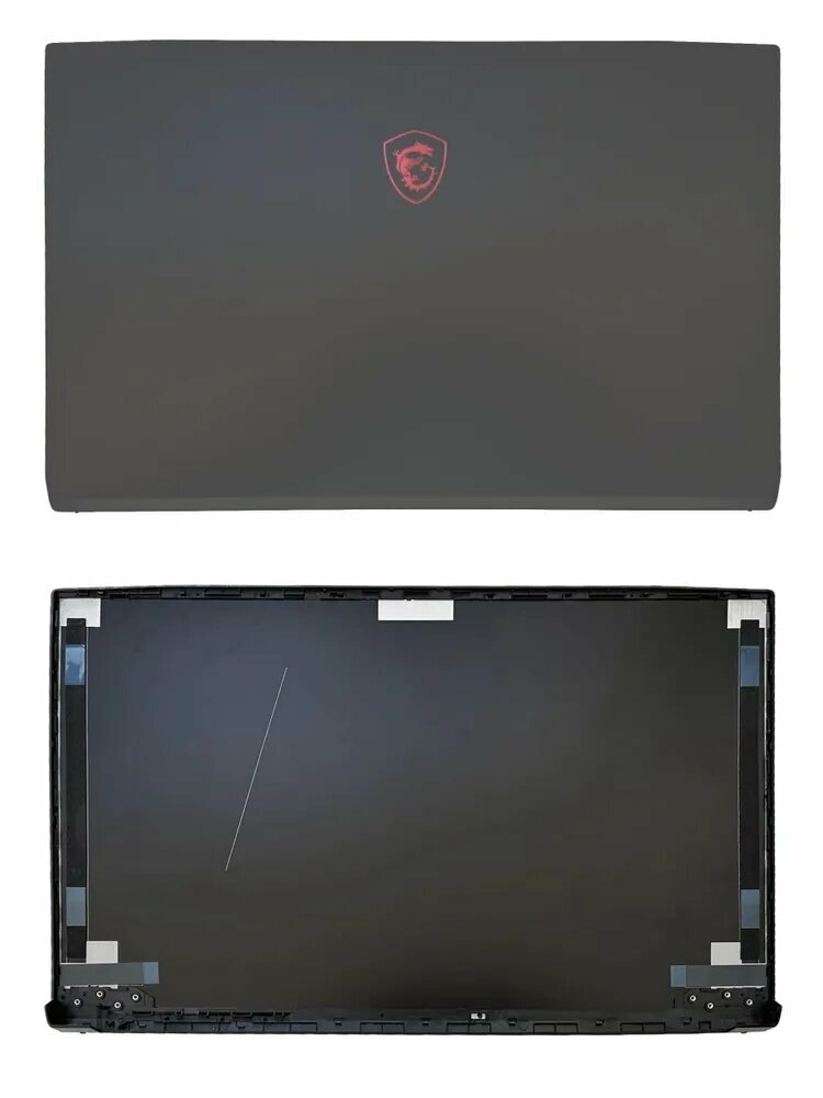Крышка матрицы (экрана) для ноутбука MSI GF75 MS-17F1 17F2 17F3 17F4 17F5 WF75 Thin 10UC 9SCSR 10UEK 10UD / 10SC 10SCXR 9SC 8RC 10SDR 8RD черное