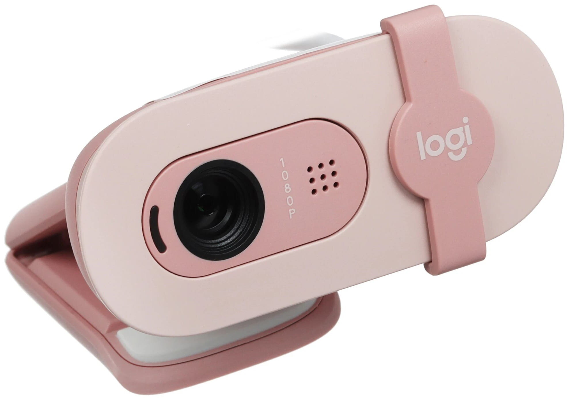 Web-камера для компьютеров Logitech Brio 90 розовый