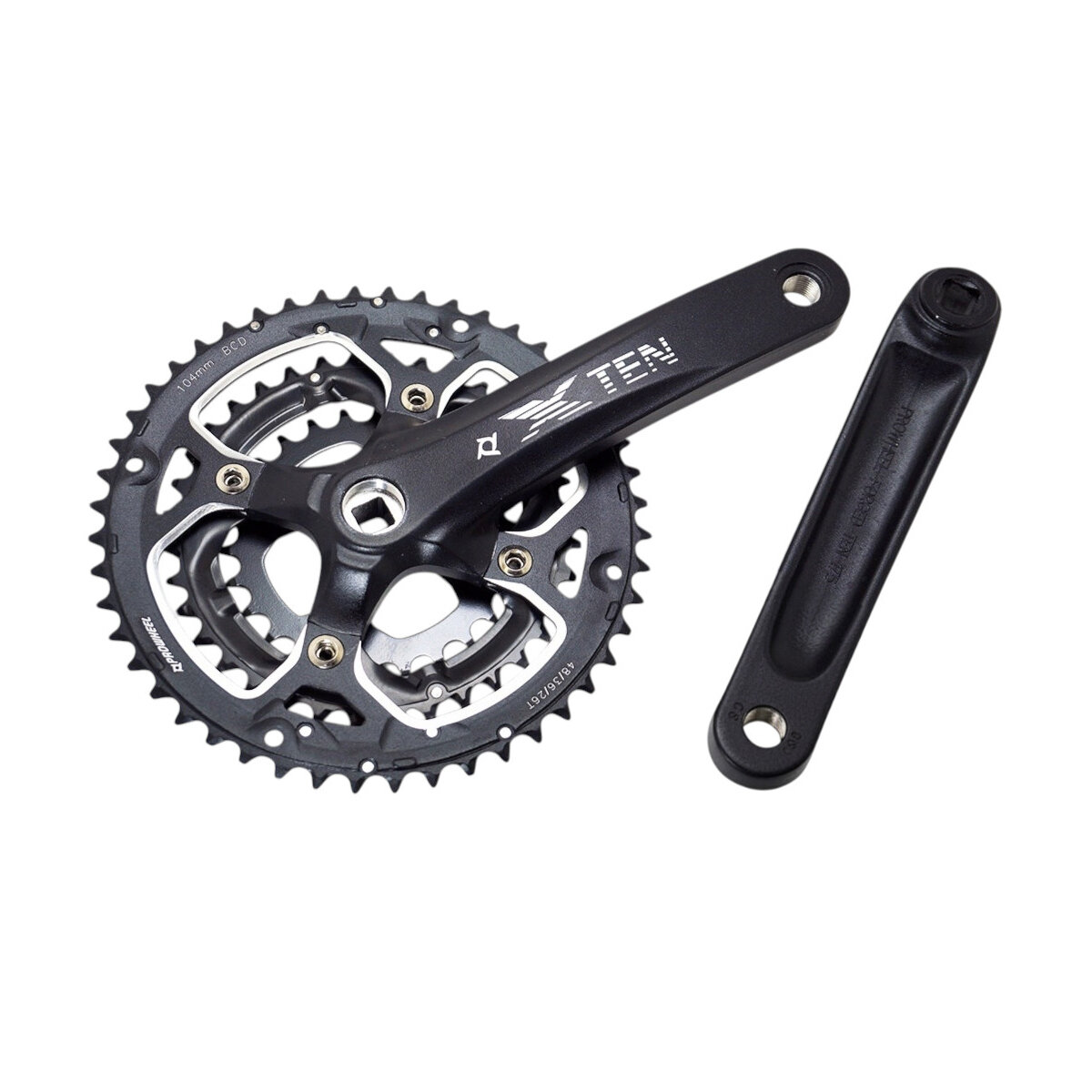 Prowheel Система Prowheel Zephyr TEN-751 26-36-48T 175мм кв, цвет Черный