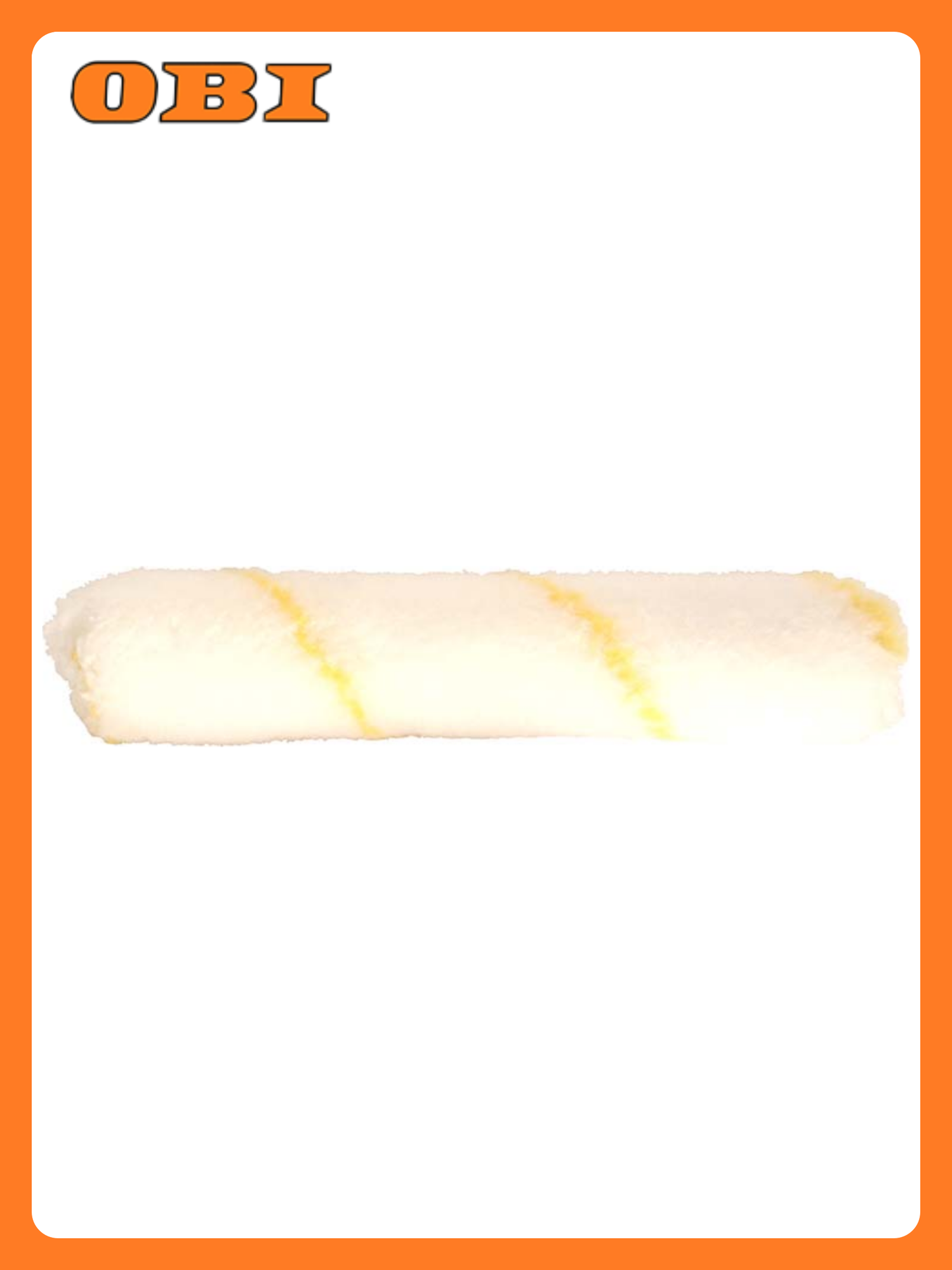 Мини-валик малярный, полиамид 12/15/100 мм, под ручку 6 мм