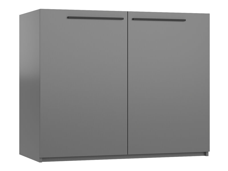 Комод с ящиками "Лорена Пакс 5" 110х90х52 Серый графит