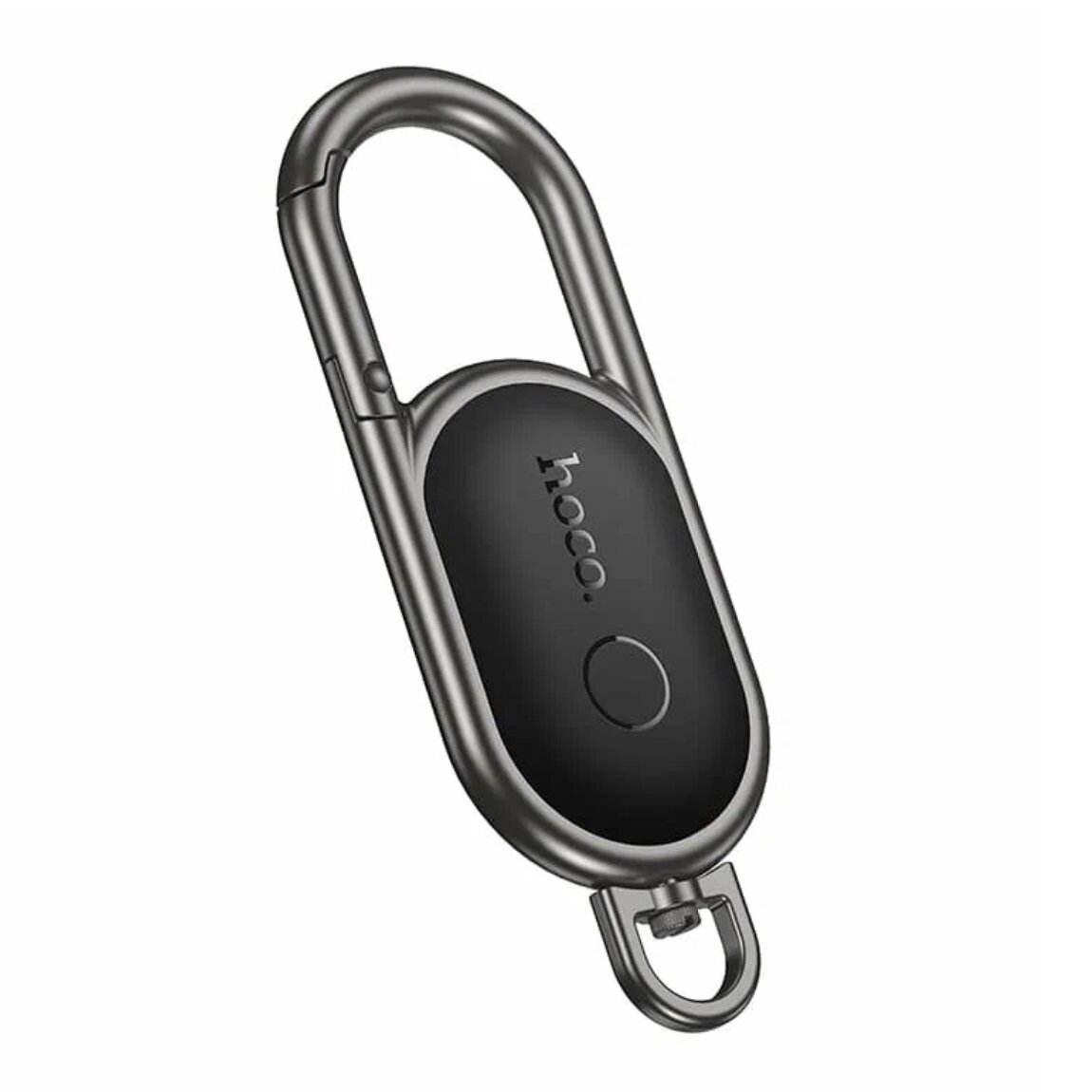 GPS трекер брелок Hoco E91J Tiger для Айфона, метка для отслеживания, черный