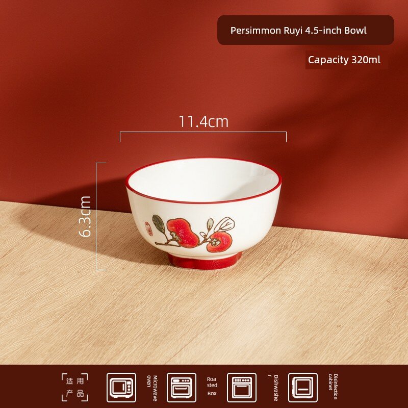 Набор керамической посуды Shunxiang в китайском стиле для дома, глазурованная высокотемпературная посуда, подарок на