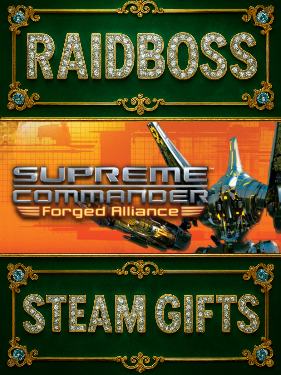 Supreme Commander: Forged Alliance Gold — купить Steam Gift для PC | подарок | Украина | автовыдача