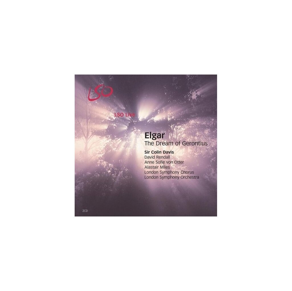 Диск ELGAR The Dream of Gerontius. David Rendall, Anne Sofie von Otter, Alastair Miles, London Symphony Chorus, London Symphony Orchestra / SirColin Davis. (2 CD)