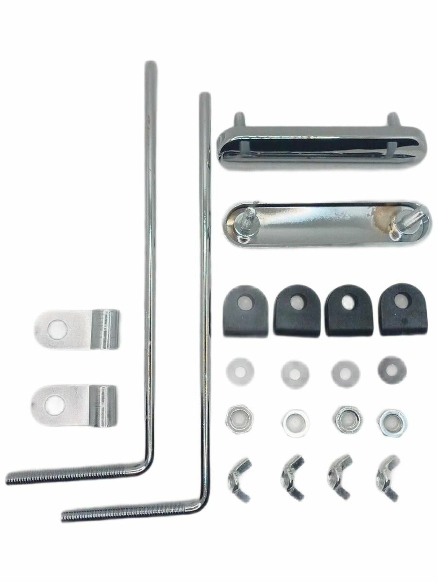 Крепление ветрового стекла на скутер