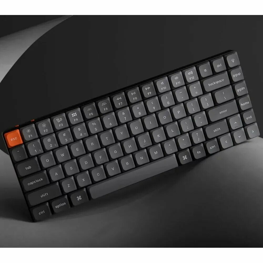 Игровая клавиатура , (Gateron Low Profile Brown), Русская раскладка, серый