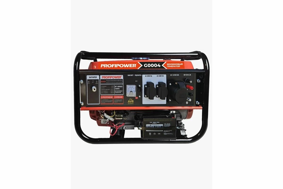 Генератор бензиновый PROFIPOWER БГ-5500Э 5/5,5кВт 230В эл. старт