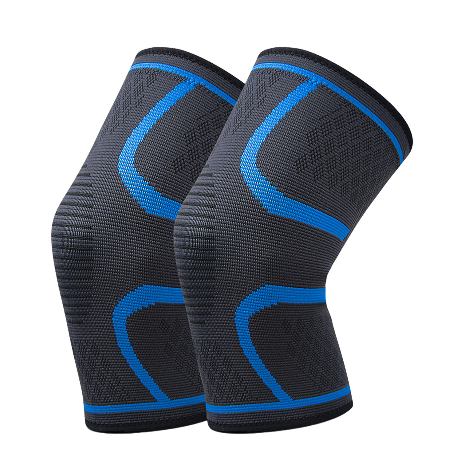 2PCS Наколенники Наколенчник Для мужчин Женщин Вязаная ткань Для снятия боли в суставах Футбольный Наколенник S M L XL 2XL