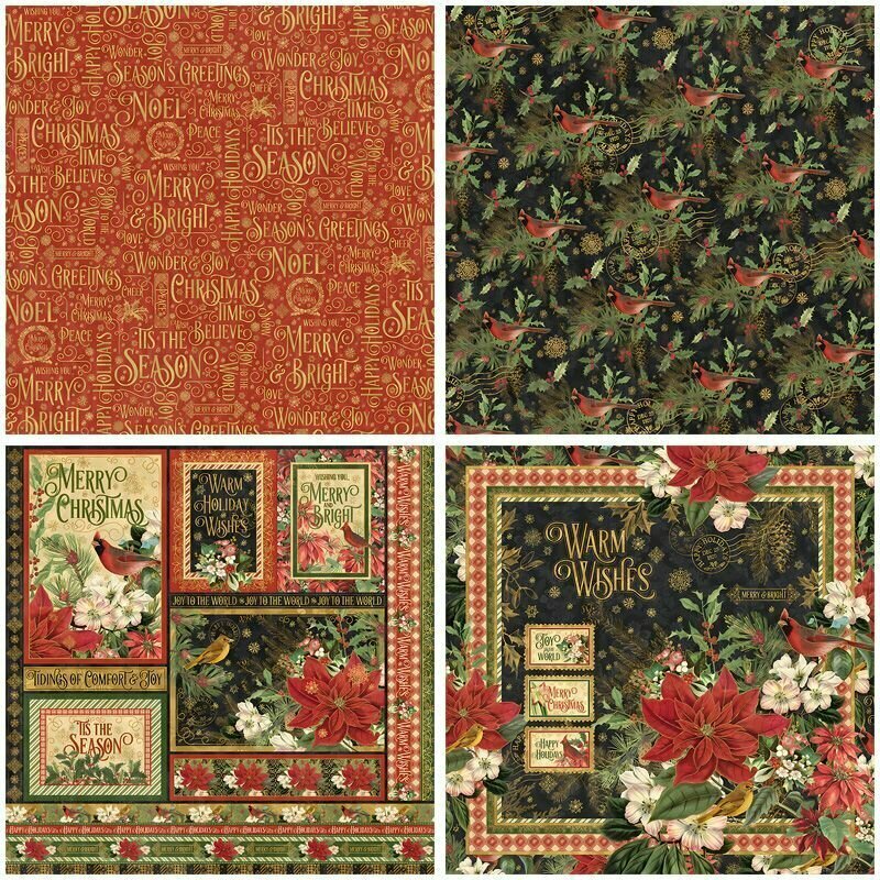 Бумага для скрапбукинга, 20*20, плотность 135 г/м