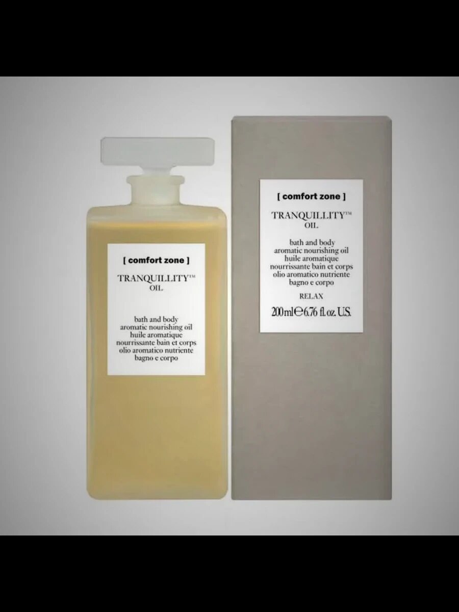 Comfort Zone Tranqillity Oil, Массажное масло для тела 200 мл