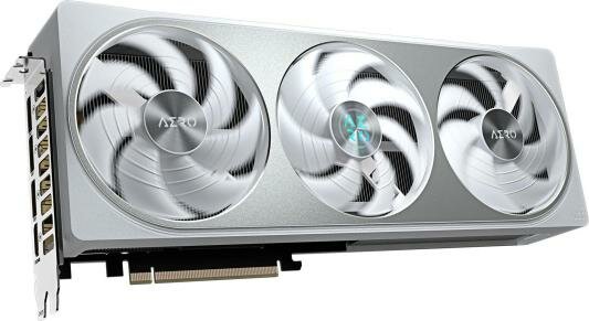 Видеокарта Gigabyte PCI-E 5.0 GV-N5070AERO OC-12GD 1.0 NVIDIA GeForce RTX 5070 12Gb 192bit GDDR7 2625/28000 HDMIx1 DPx3 HDCP Ret