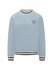 Толстовка Drole de Monsieur Slogan-print sweatshirt, размер 46, , синий