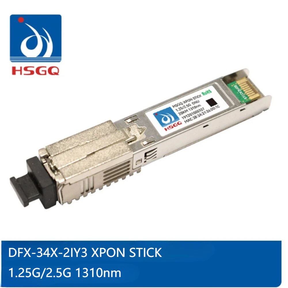 RNABAU XPON Stick V08 ONU 1.25G/2.5G SFP V08 XPON-SC APC