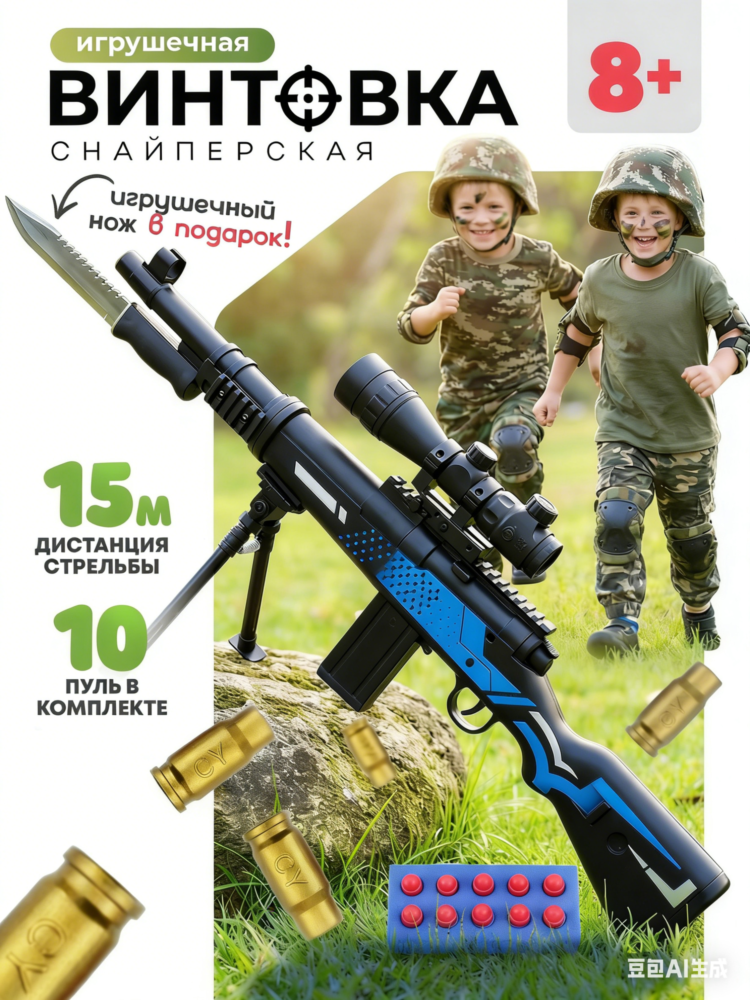 Винтовка игрушечная (снайперская)