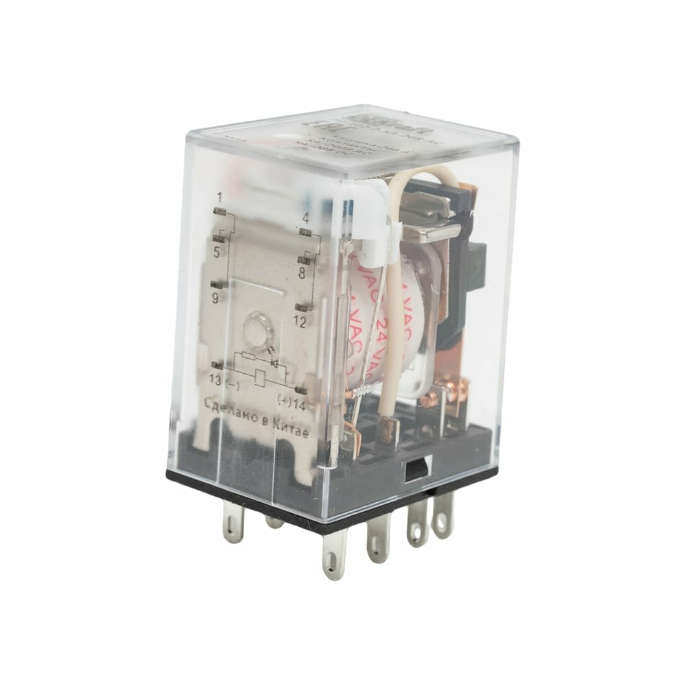 Двухконтактное промежуточное реле DEKraft пр-102