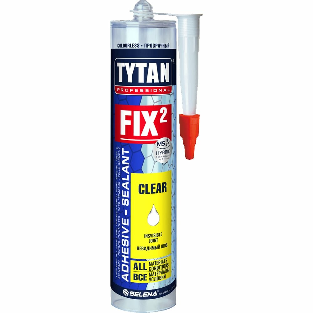 Клей-герметик Tytan Fix2 Clear