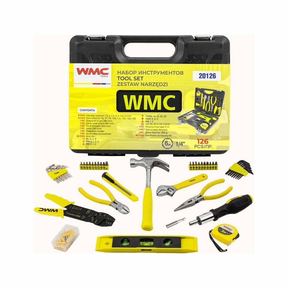 Набор инструментов WMC TOOLS WMC-20126(57307)