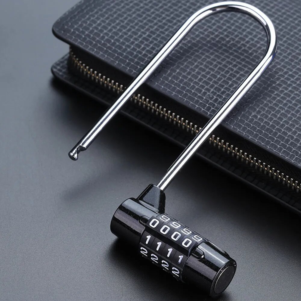 4-значный кодовый замок с длинной дужкой, сбрасываемый кодовый замок