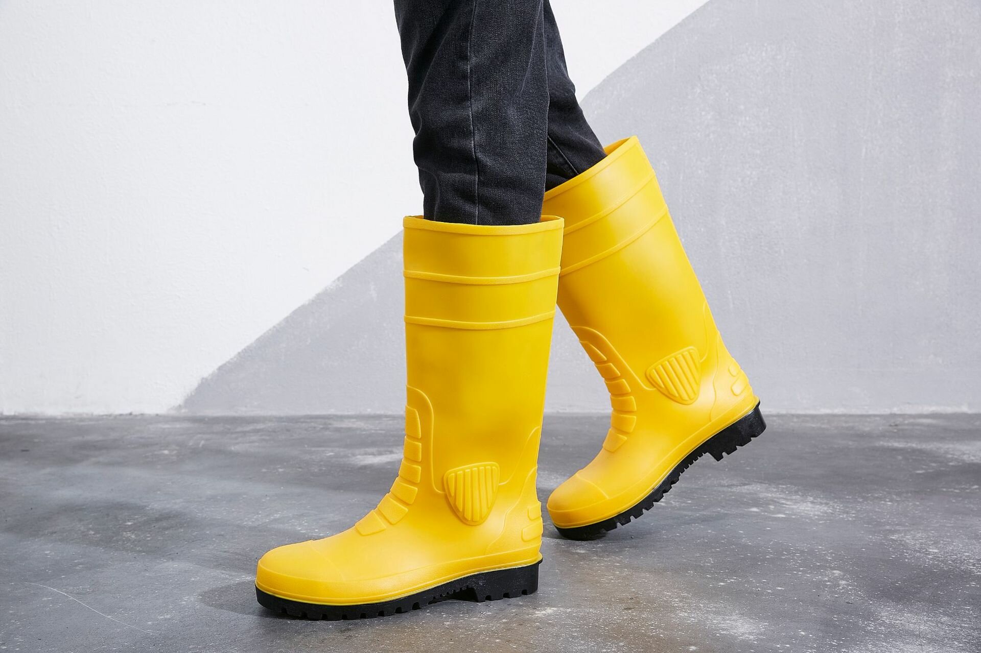 Противоударные противопрокольные защитные ботинки, предотвращающие наводнения, аварийные сельскохозяйственные ботинки, стальной носок, стальная подошва, дождевые сапоги, высокие, толстая подошва, ПВХ, ТПР