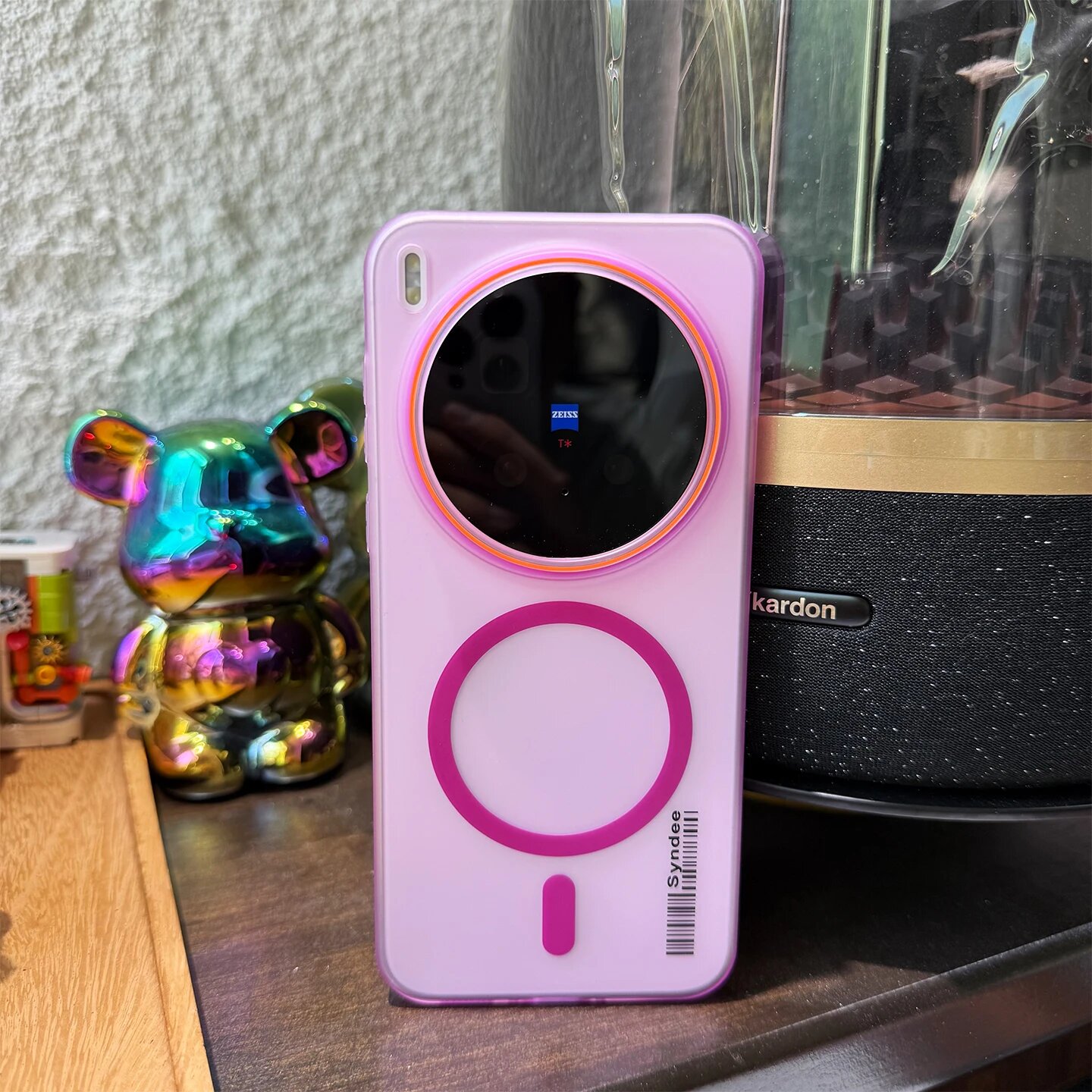 Чехол для VIVO X300 X200 Pro MINI, ультрастильный матовый тонкий Фиолетовый, Purple, vivo X300
