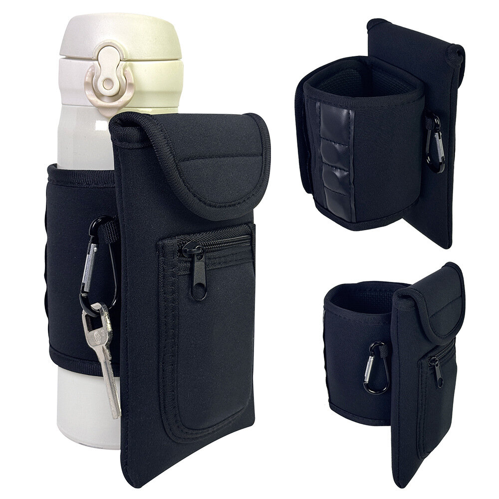 Новый 40OZ чехол для магнитного стакана из дайвинг-материала, регулируемый чехол для телефона, защитный чехол для бутылки воды для активного отдыха