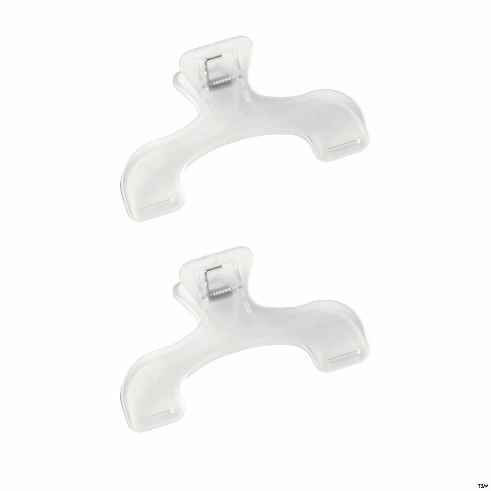 Прозрачные зажимы для книг (2 шт.)