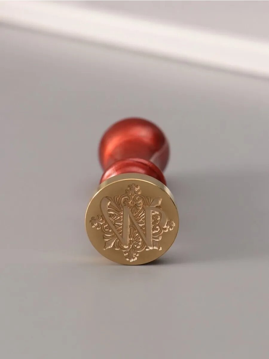 Печать для сургуча с буквой W в вензеле