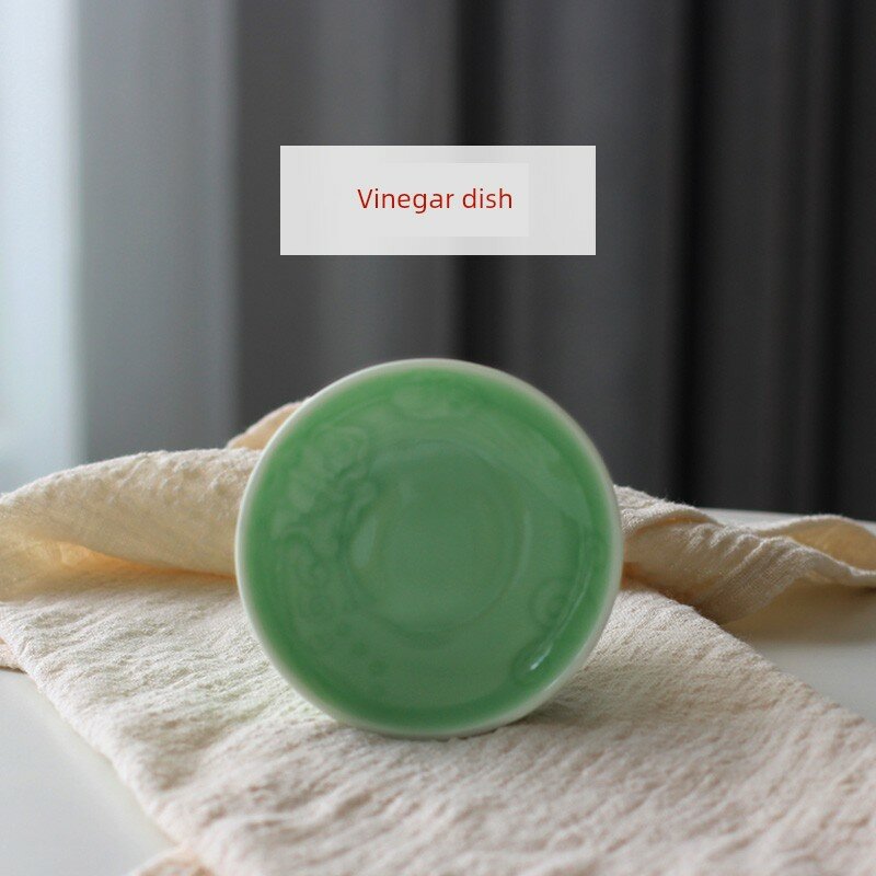 Соусница Longquan Celadon, керамическая посуда, традиционный китайский дизайн для отелей