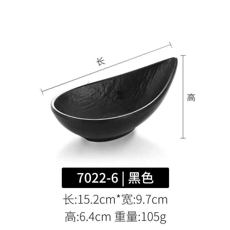 Меламин Чаша для соуса Отель Посуда Ресторан Десертная миска Тарелка для икры Приправа Маленькая миска Капля Салатница
