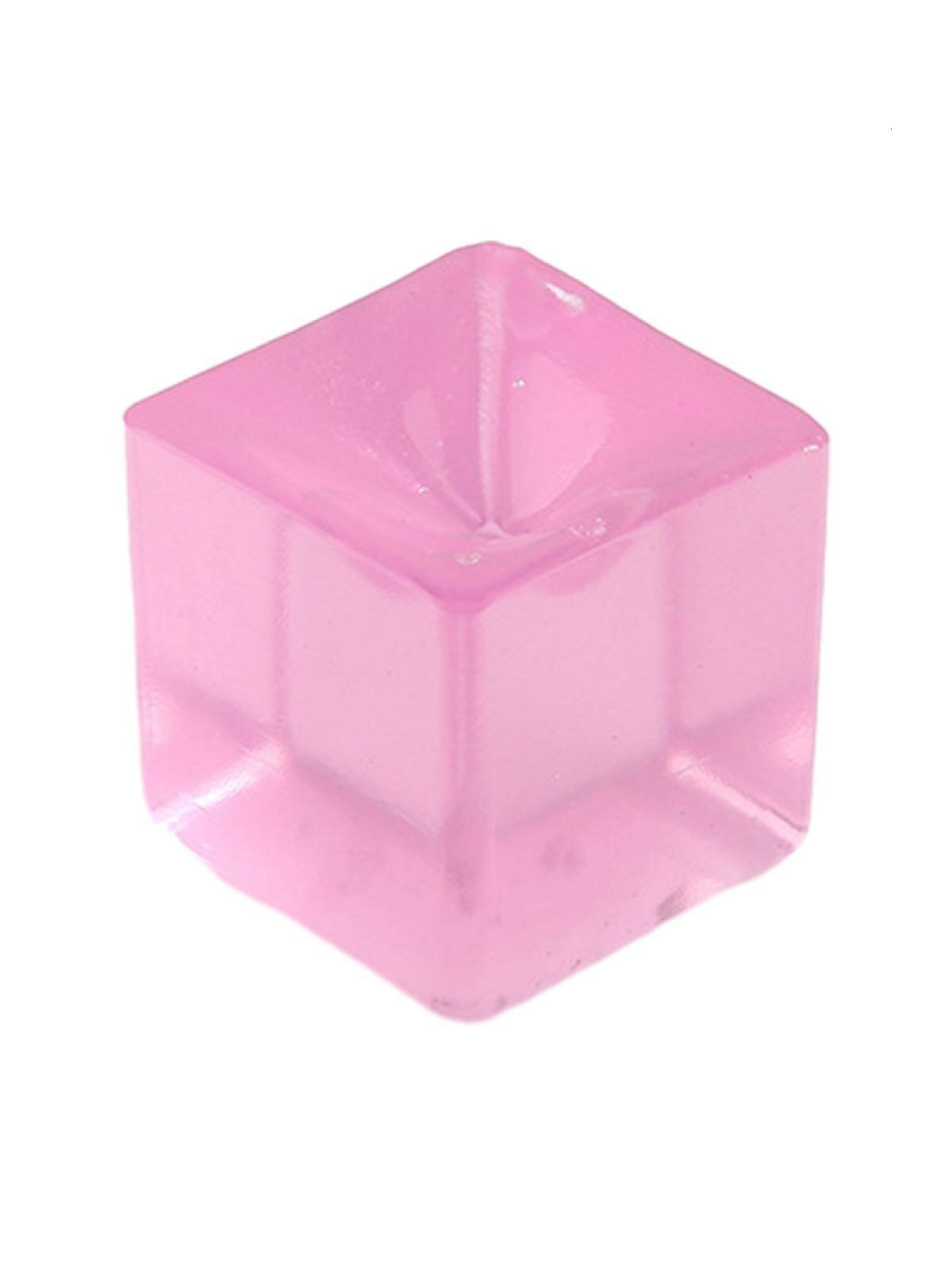 Прозрачный кубик льда Успокаивающая Игрушка Новинка для снятия стресса Ice Cube Офисная игрушка