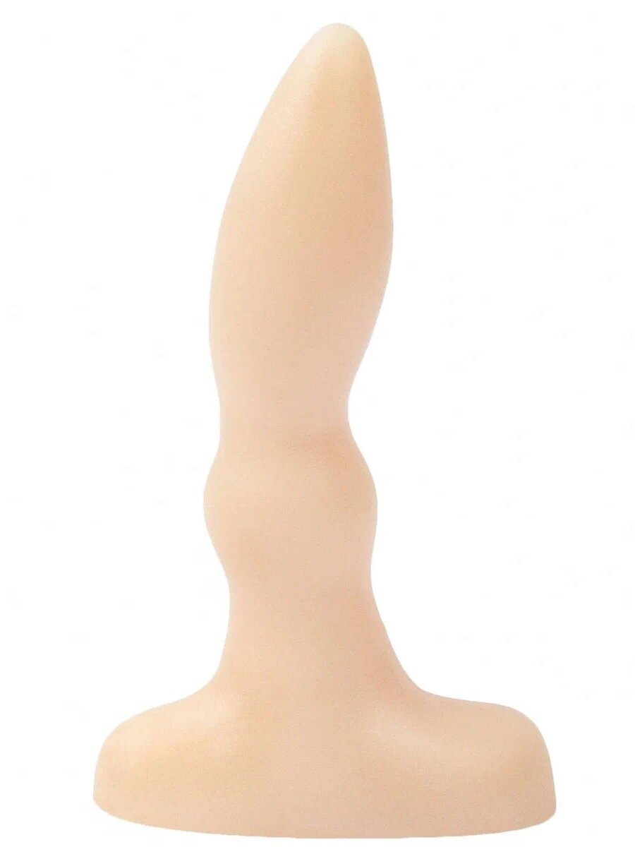 Анальная пробка, телесная, 10,7см