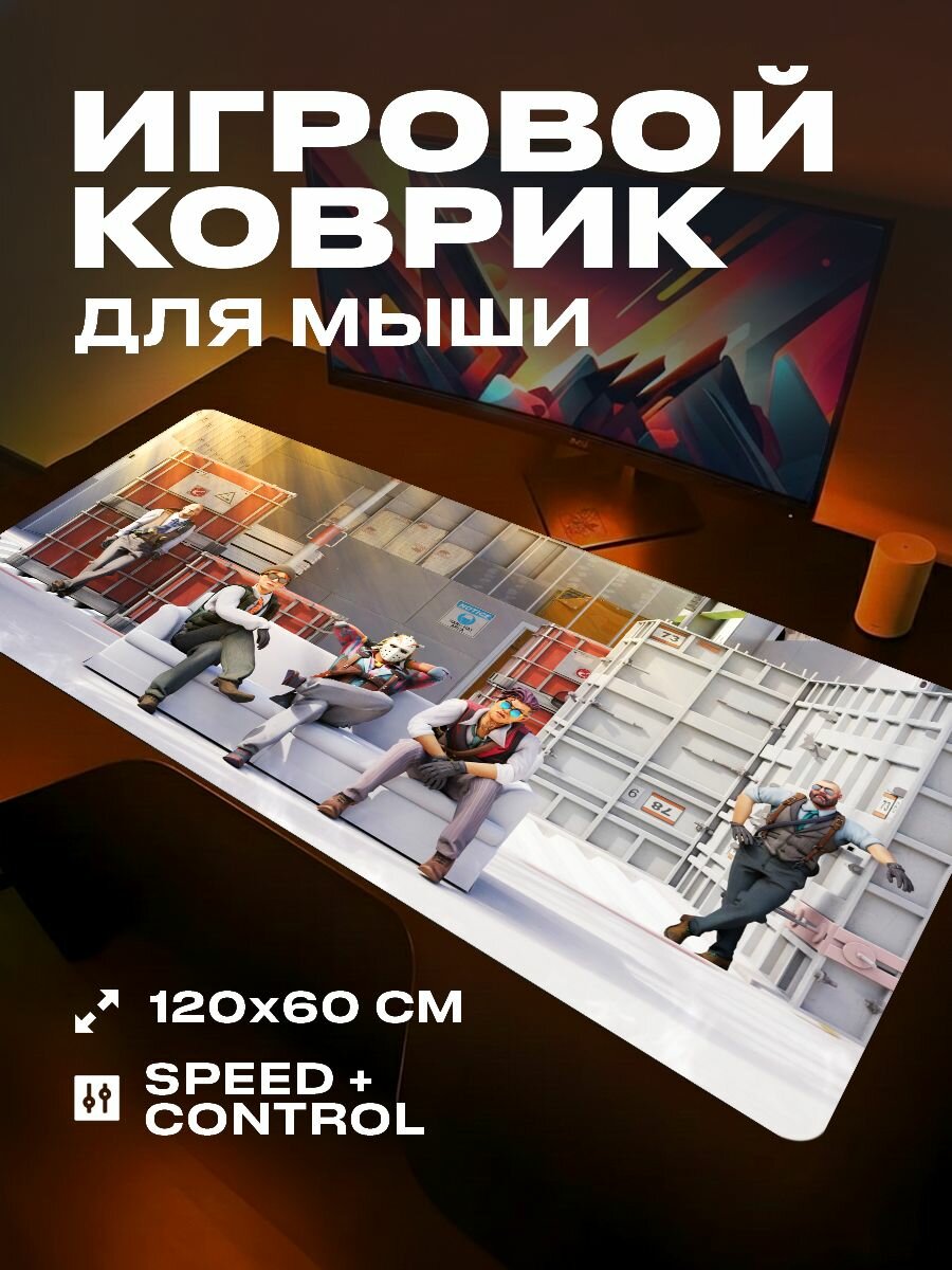 Коврик для мыши большой игровой 3XL CS 120 на 60 аниме