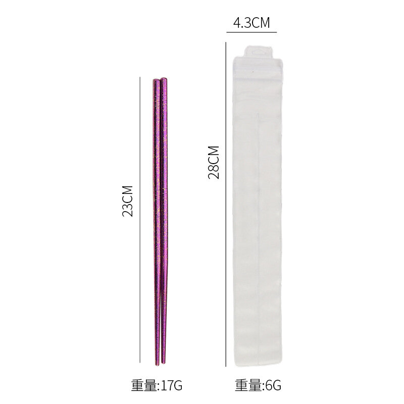 Чистые титановые палочки для еды, цветные палочки с ледяным цветком, домашние нескользящие палочки, посуда для кемпинга на открытом воздухе, палочки для горячего горшка, набор подарочных коробок из титана