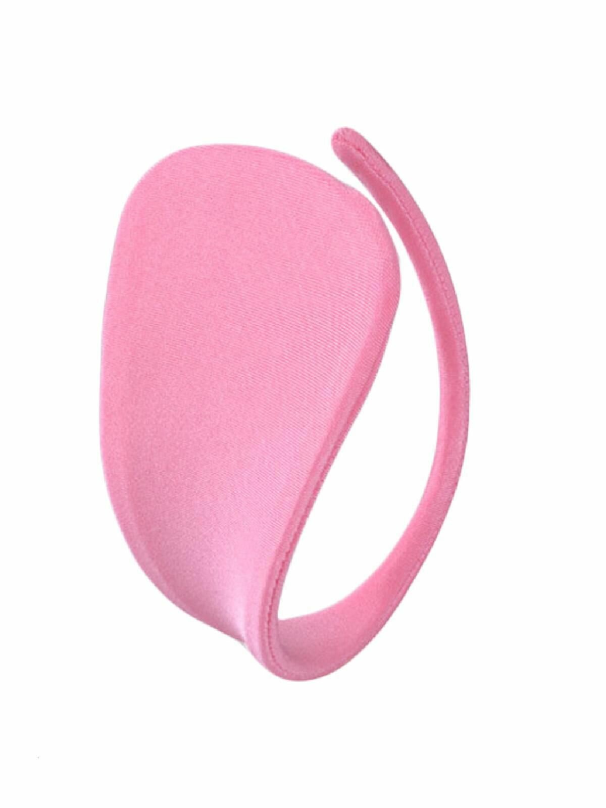 Женские C-образные невидимые трусики однотонные элегантные, Розовый